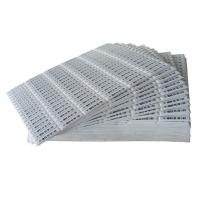 China White EAS 58KHz Security AM Soft Label  45 X 11 X 2mm Bar Code for sale