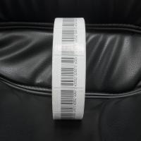 China Retail Store EAS 8.2MHz RF Soft Security Tags 40 X 40mm With Bar Code Anti Human Shielding for sale