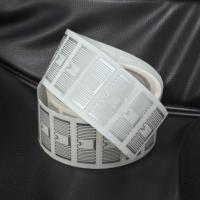 China UHF 860-960 MHz RFID Security Soft Label Silver Roll Customizable Chip Size for sale