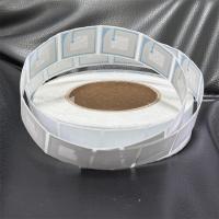 China Security RF Soft Label EAS 8.2MHz 30 X 30mm Coated Paper Without Bar Code for sale