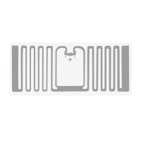 China 46 X 19mm Silver Roll Customizable Chip Code RFID Soft Label 860-960MHz for sale