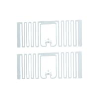 China 46 X 19mm Silver Roll Customizable Chip Code RFID Soft Label 860-960MHz for sale