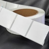 China Retail Store EAS 8.2MHz Security RF Soft Label 40 X 40mm Coated Paper Without Bar Code for sale