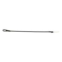 China 17cm Black Plastic Housing Wire Rope with 1 Ring and 1 Pin EAS Tag for Retail Security for sale