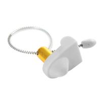 China EAS AM 58KHz Security Hard Tag 50mm Steel Wire for Bottle Can Anti-Theft for sale
