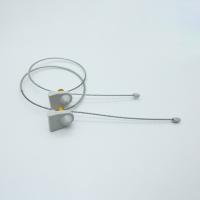 China 58KHz EAS AM Security Hard Tag 140mm Steel Wire for Bottles Cans Retail Anti Theft for sale