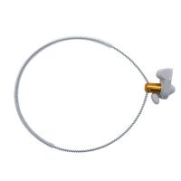 China EAS AM 58KHz Hard Security Tag 170mm Steel Wire for Bottle Can Anti-Theft for sale