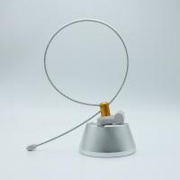China EAS AM 58KHz Hard Security Tag 170mm Steel Wire for Bottle Can Anti-Theft for sale