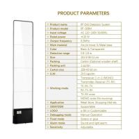 China RF 8.2MHz Acrylic MONORF EAS System 0.9-1.8m Detection Range Sound Light Alarm for sale