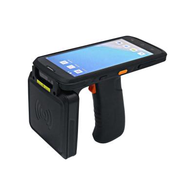 China Black Handheld RFID PDA Reader UHF 860-960MHz 20m Range for Inventory Management for sale