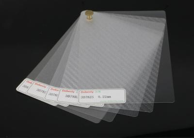 China High Transparency 0.2 - 0.3mm Thickness Luggage Polycarbonate Film for sale