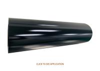 China Black Velvet / Fine Velvet Texture Polycarbonate Film for sale