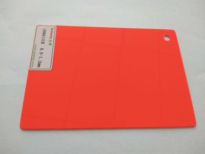 China Environmentally Friendly Nacarat Helmet Polycarbonate Sheet for sale