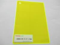 China UV Blocking Fuorescent Green Helmet Polycarbonate Sheet for sale