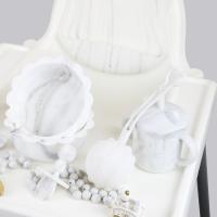 China Wholesale Baby Geschirr Led Weaning Silicone Bib Spoon Bowl Spoon Bowl Plate Silicone Baby Feeding Tableware Set Product for sale