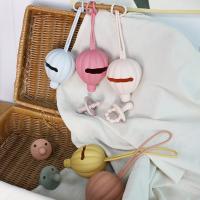 China Hot Air Balloon Silicone Pacifier Case , Eco Friendly Dummy Holder Case OEM for sale