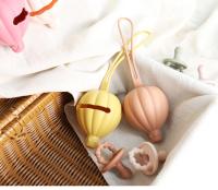 China Hot Air Balloon Silicone Pacifier Case , Eco Friendly Dummy Holder Case OEM for sale