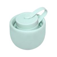 China OEM ODM Silicone Water Bottle Soft Foldable 500Ml For Running for sale