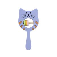 China Kitty Shape Food Grade Silicone Rattle Teether For Baby Toddler for sale
