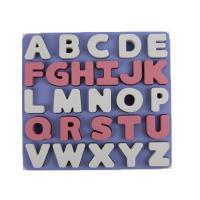 China Letters Alphabet Puzzles For Preschool Food Grade BPA Free Silicone Material for sale