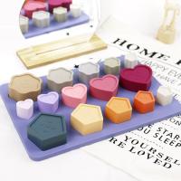 China Baby Toddler Silicone Puzzle Non Toxic With Star Heart Flower Shape for sale