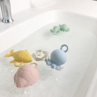 China Animal Shape Silicone Bath Toys Spraying Water For Toddler Kids Gift for sale