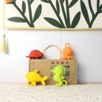 China Animal Shape Silicone Bath Toys Spraying Water For Toddler Kids Gift for sale