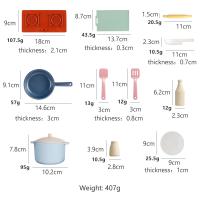 China 2023 New Non Toxic BPA Free Baby Silicone Toys For Play House Kitchen Cooking for sale