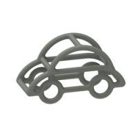 China Car Shape Baby Silicone Toys Multi Color Food Grade Nontoxic Material for sale