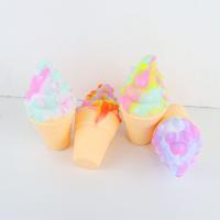 China 3D Colorful Silicone Ice Cream Teether For Baby Stress Relief Psychology for sale