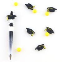 China Customized Focal Silicone Beads For Pens Graduation Bracelet Clip DIY for sale