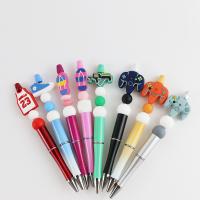 China BPA Free Baby Chew Beads , Food Grade Silicone Focal Beads For Pens for sale