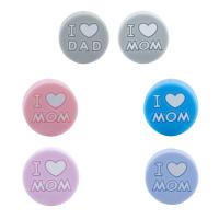 China 27mm Decorative Silicone Teething Bead Odorless Tasteless For Baby Kids for sale