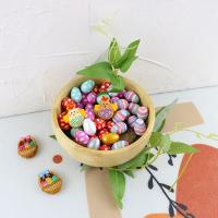 China Food Grade Focal Beads Silicone Chicken Eggs Bunny Shape For Pen Making for sale