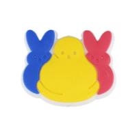 China Food Grade Focal Beads Silicone Chicken Eggs Bunny Shape For Pen Making for sale