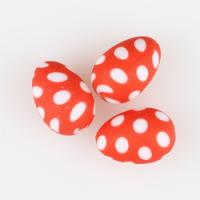 China Food Grade Focal Beads Silicone Chicken Eggs Bunny Shape For Pen Making for sale