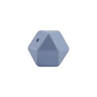 China 17mm Hexagon Silicone Teething Bead Eco Friendly Safety Chewable For Baby Teething for sale