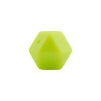 China 17mm Hexagon Silicone Teething Bead Eco Friendly Safety Chewable For Baby Teething for sale