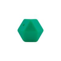 China 17mm Hexagon Silicone Teething Bead Eco Friendly Safety Chewable For Baby Teething for sale
