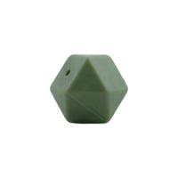 China 17mm Hexagon Silicone Teething Bead Eco Friendly Safety Chewable For Baby Teething for sale