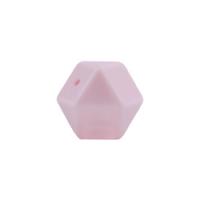 China 17mm Hexagon Silicone Teething Bead Eco Friendly Safety Chewable For Baby Teething for sale