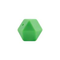 China 17mm Hexagon Silicone Teething Bead Eco Friendly Safety Chewable For Baby Teething for sale