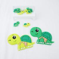 China Small Silicone Animal Beads , Silicone Beads Baby Teether For Necklace Chains Bracelet for sale