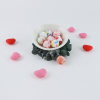 China Pink Jewelry Silicone Teething Bead Non Toxic For Baby DIY Gift for sale
