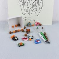 China Eco Friendly Silicone Personalised Teething Beads For Keychains Bracelet for sale
