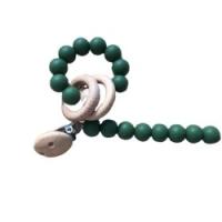 China Customized Silicone Teething Bead Bracelet For Infant Baby Kids Playing for sale