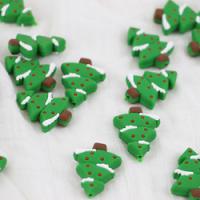 China Mini Food Grade Christmas Silicone Beads For DIY Pacifier Chain Necklace for sale