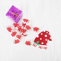China Christmas Hat Silicone Teething Bead Chewable BPA Free For Infant Baby for sale