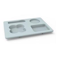 China Multi Functional Silicone Tableware Set Unbreakable For Children Toddlers for sale