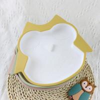 China BPA Free Infant Silicone Feeding Plate Waterproof With Suction Bottom for sale